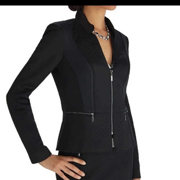 TCEC | Jackets & Coats | Tcec Faux Leather Wool Blazer | Poshmark